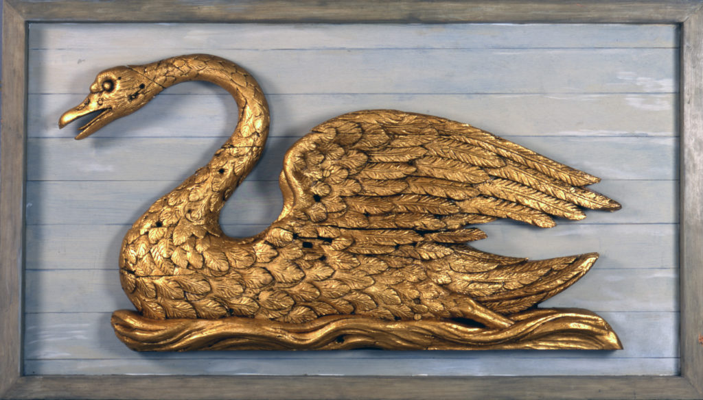 Swan Inn Sign, British - The British Folk Art CollectionThe British ...